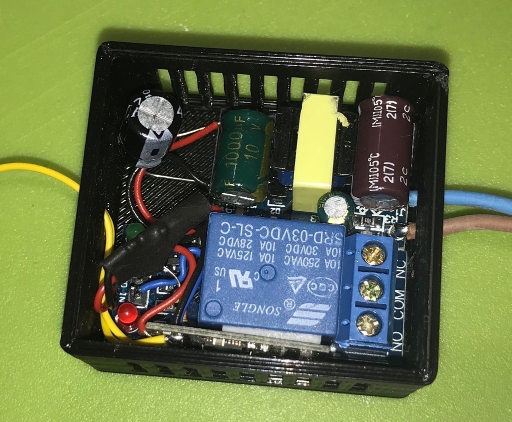 Free 3D file esp8266,rele and power box・3D printable design to download ...