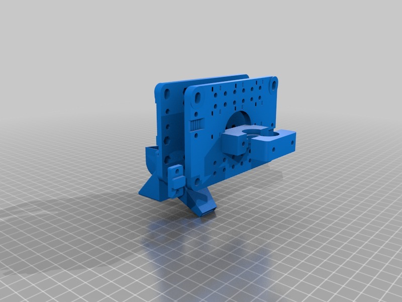 Free 3D file E3D v6 volcano hotend carriage for C-Bot・3D printable ...