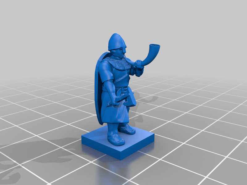 Free 3D file Middle Ages - Generic Feudal Militia - 2・Template to ...