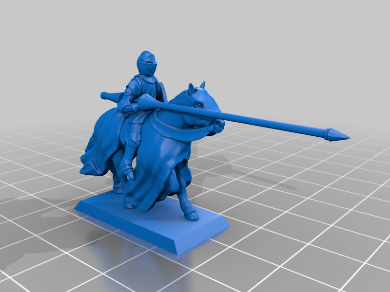 Free 3D file Generic Medieval Knight Cavalry・3D printable design to ...