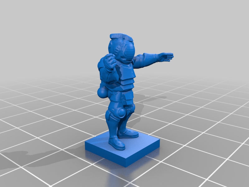 Free 3D file Future - Generic Space Infantry Troops 🔮・3D printer model ...