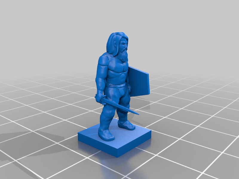 Free 3D file Punic Wars - Celtic Medium Infantry (Gauls)・3D printing ...