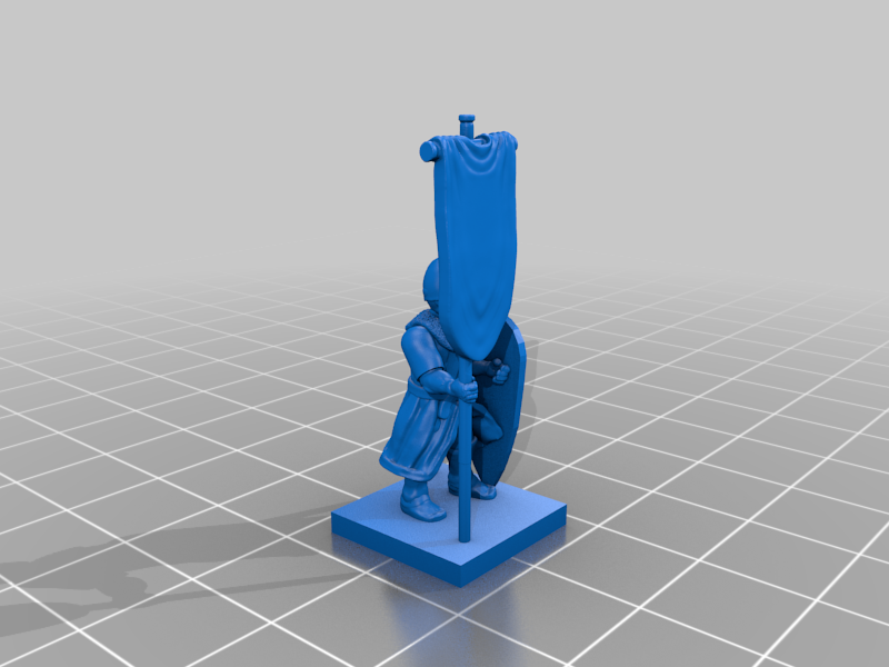 Free 3D file Middle Ages - Generic Feudal Militia - 2・Template to ...