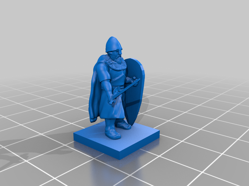 Free 3D file Middle Ages - Generic Feudal Militia - 2・Template to ...