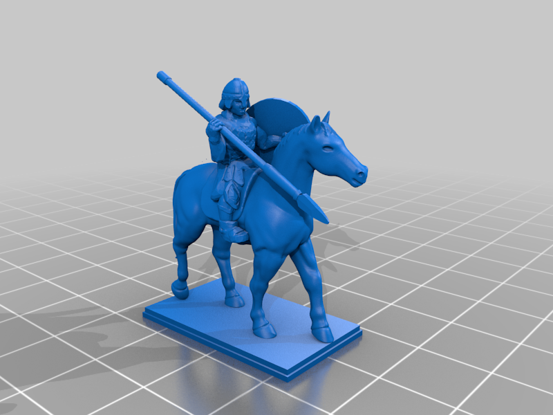 Free 3D file Late Antiquity - Roman Medium Cavalry・3D printer model to ...