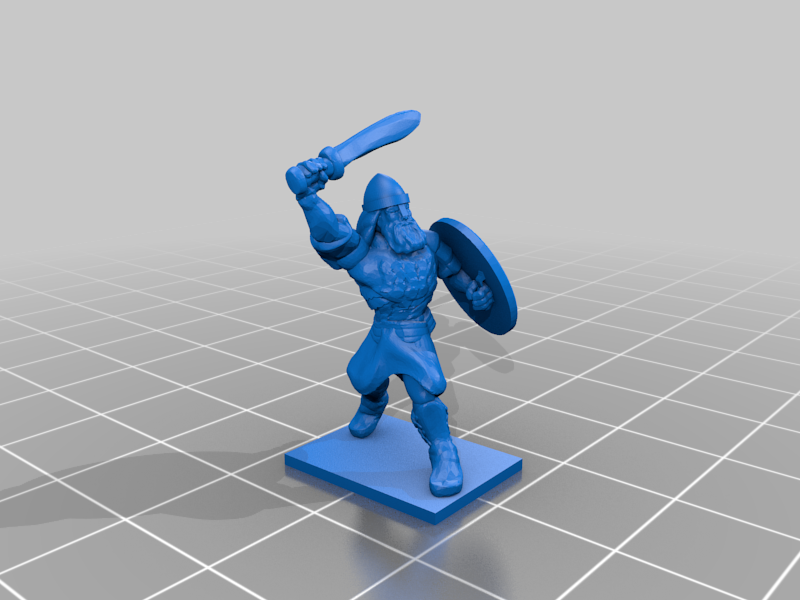 Free 3D file Late Antiquity - Gothic Heavy Infantry Command・3D print ...