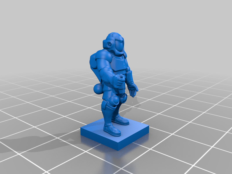 Free 3D file Future - Generic Space Infantry Troops 🔮・3D printer model ...