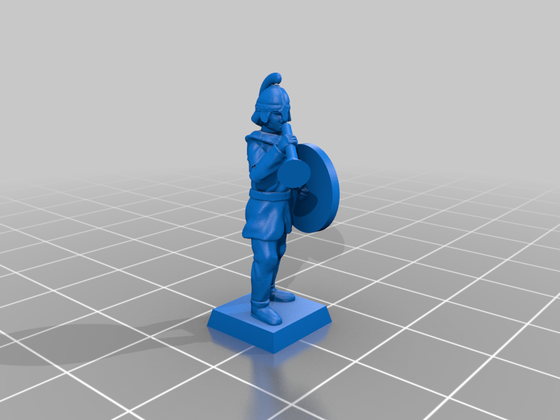 Free 3D file Late Roman Light Infantry Command・3D printer design to ...
