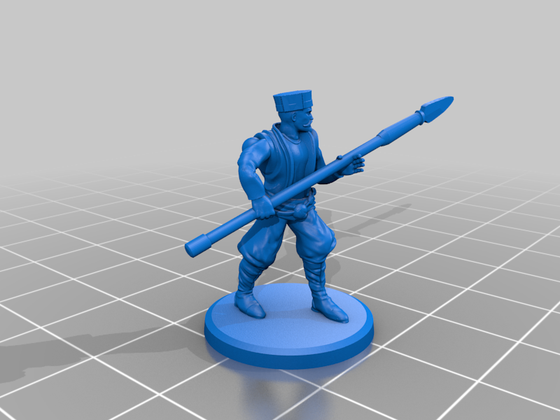 Free 3D file XVII century - Ukrainian Cossack Infantry・3D print object ...
