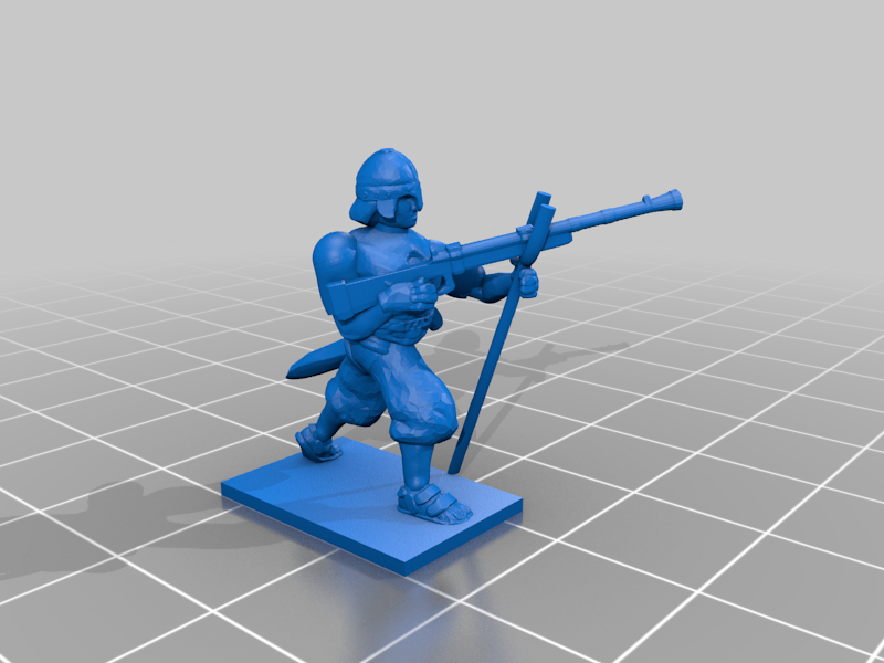 Free 3D file Middle Renaissance - Imperial Roman Musketeers・3D print ...