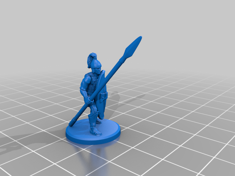 Free 3D file Classical Antiquity - Roman Triarii・3D printable model to ...