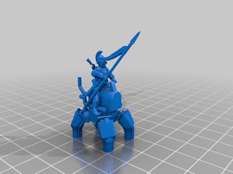 Free 3D file Steampunk - Dragoons and Lancers 🎲・3D printing model to ...
