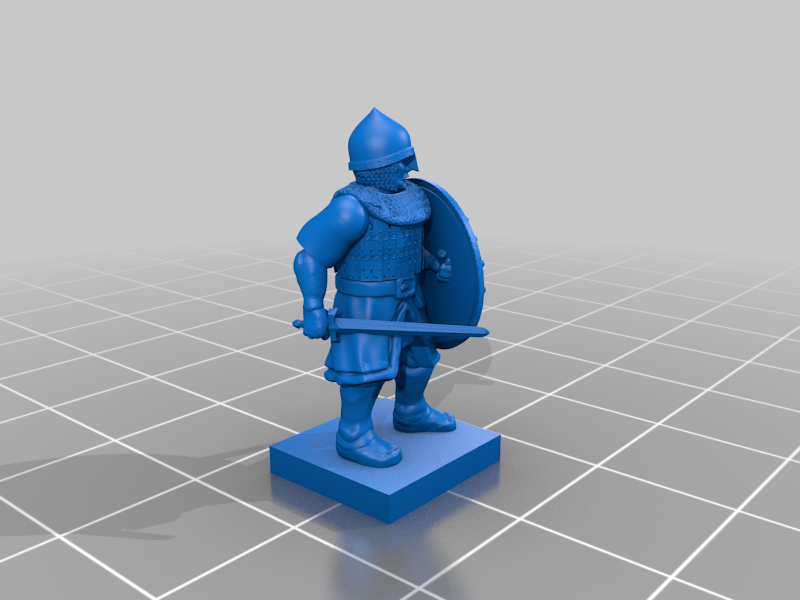 Free 3D file Middle Ages - Eastern Roman Heavy Infantry Command 🪓・3D ...