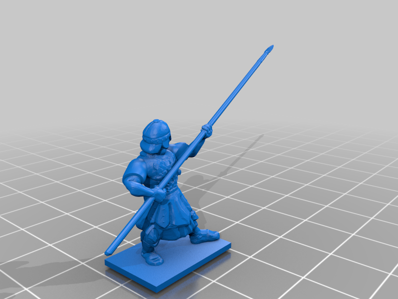 Free 3D file Middle Renaissance - Imperial Roman Heavy Pikemen・3D ...