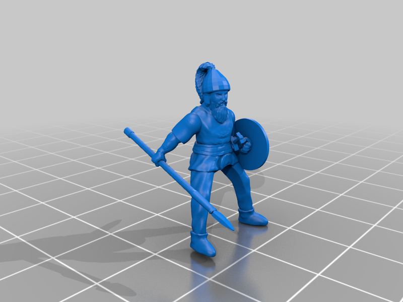 Free 3D file Punic Wars - Celtic Medium Cavalry・3D print design to ...