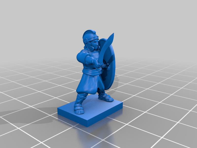 Free 3D file Punic Wars - Spanish Infantry Command・Design to download ...