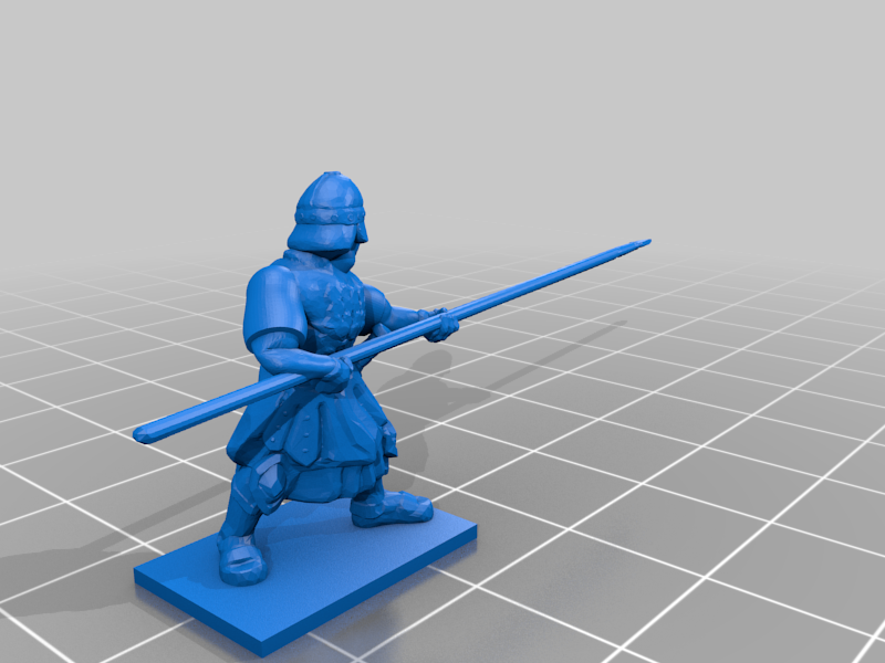 Free 3D file Middle Renaissance - Imperial Roman Heavy Pikemen・3D ...