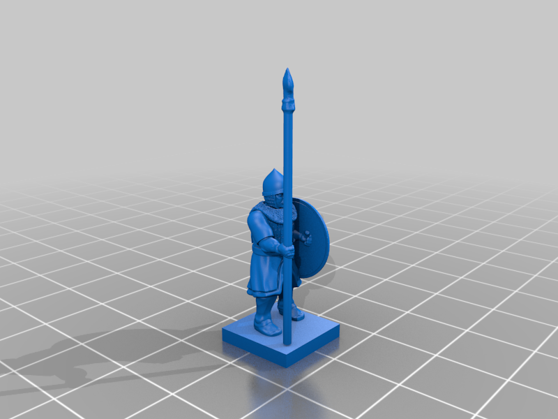 Free 3D file Middle Ages - Eastern Roman Heavy Infantry Command 🪓・3D ...