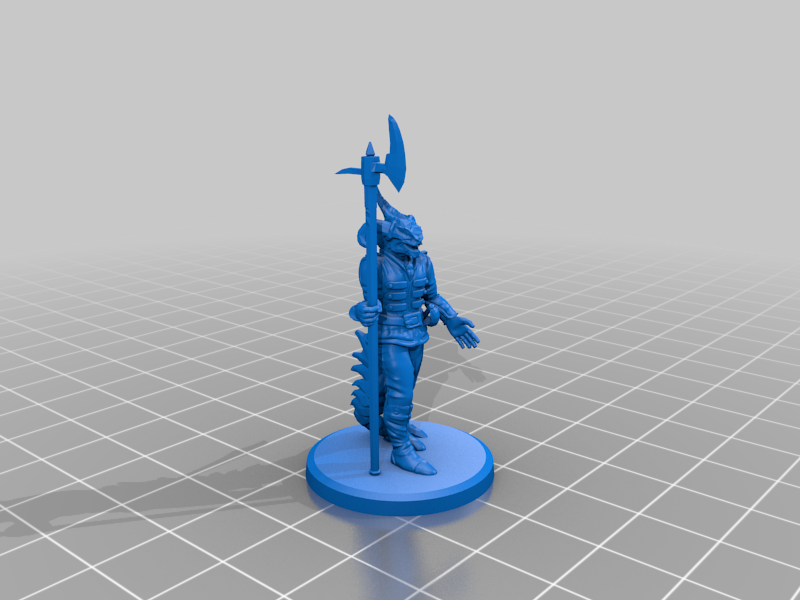Free 3D file Dragonborn Line Infantry Command・3D printable object to ...