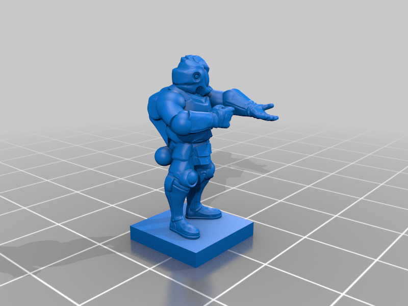 Free 3D file Future - Generic Space Infantry Troops 🔮・3D printer model ...