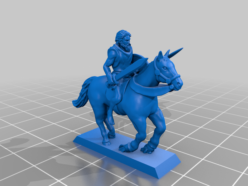 Free 3D file Classical Antiquity - Numidian Light Cavalry・3D printer ...