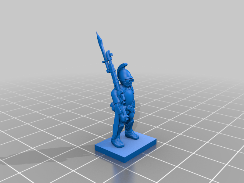 Free 3D file Steampunk - Line Infantry・3D printer design to download・Cults