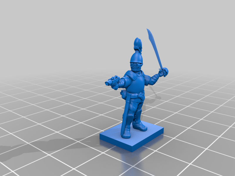 Free 3D file Steampunk - Line Infantry Command・3D printer model to ...