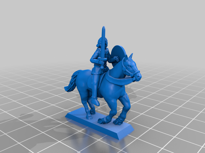 Free 3D file Late Roman Light Cavalry Command・3D print design to ...