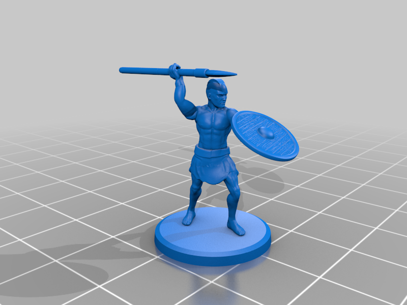 Free 3D file Classical Antiquity - Numidian Skirmishers・3D printable ...