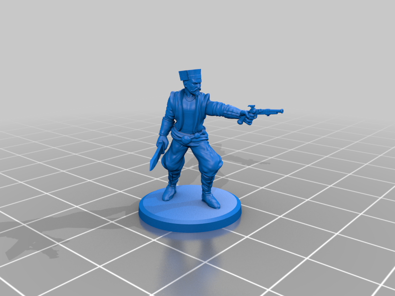 Free 3D file XVII century - Ukrainian Cossack Infantry・3D print object ...