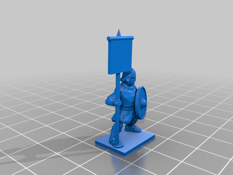 Free 3D file Late Antiquity - Roman Light Infantry Command・3D printable ...