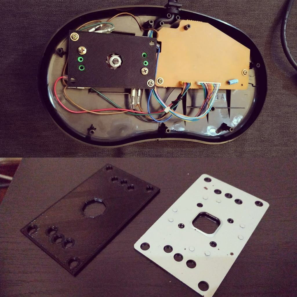 Free 3D file NeoGeo AES/CD Controller Pro octagonal gate v2・Template to ...