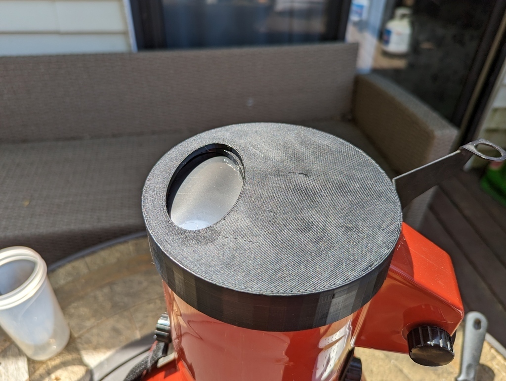 Free 3D file Astroscan Cap with hole for Solar film・3D print design to ...