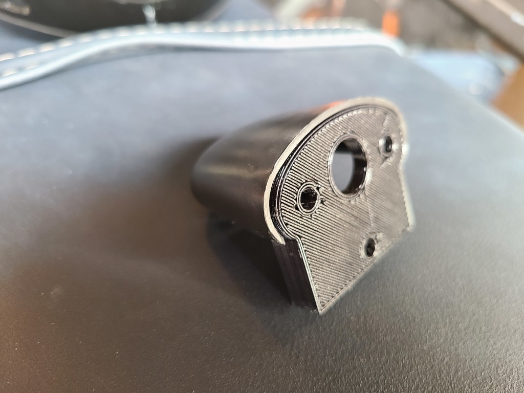 Free 3D file Piaggio rear License plate bulb bracket・3D printing ...