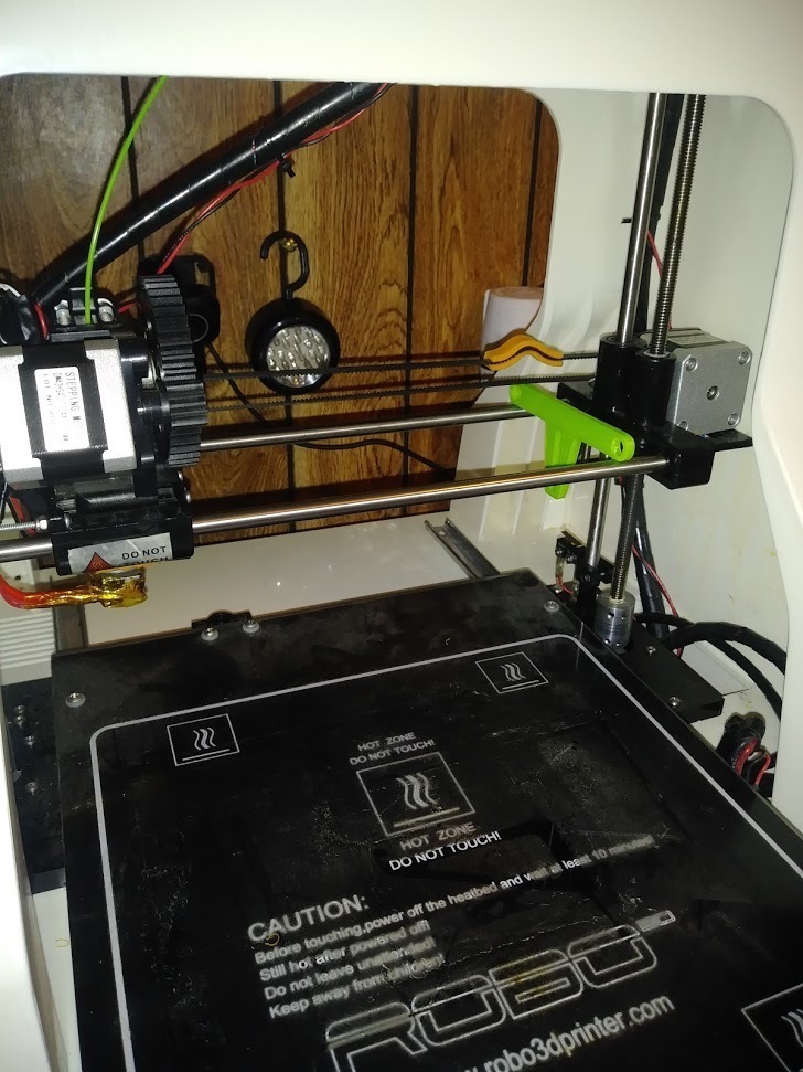 Free 3D file ROBO 3D X-Axis Bar Holder Hanger Thingy・3D print design to ...