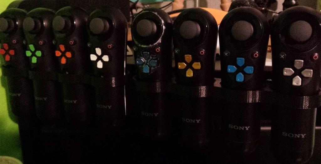 Free 3D file PS3 4x Nav Controller holder・3D printable model to ...