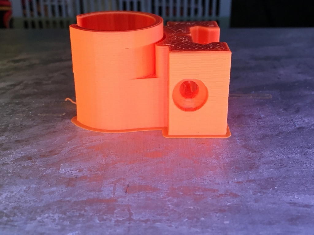 Free 3D file 24mm Flashlight Picatinny Mount・3D print model to download ...