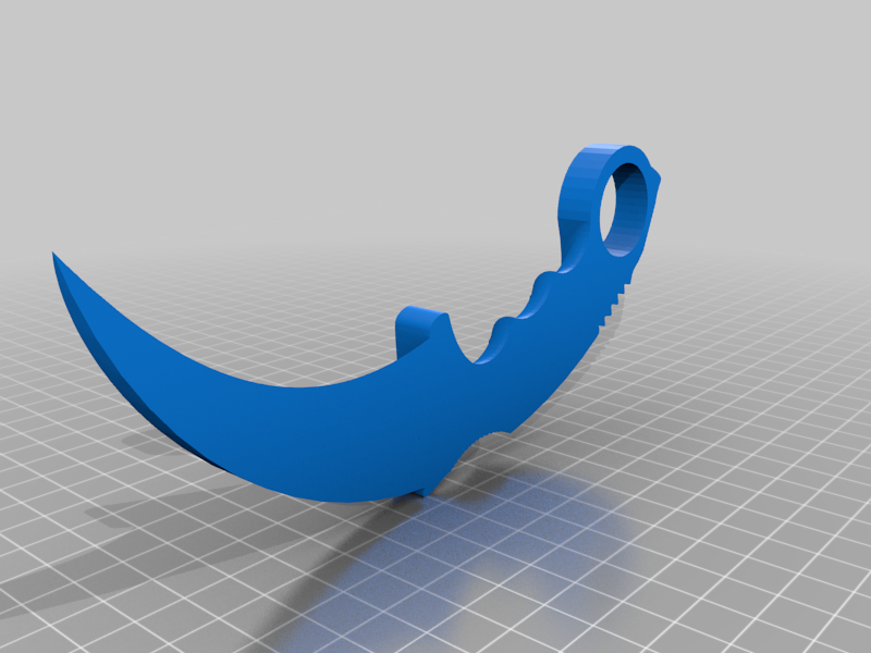 Free 3D file Karambit・3D printer model to download・Cults
