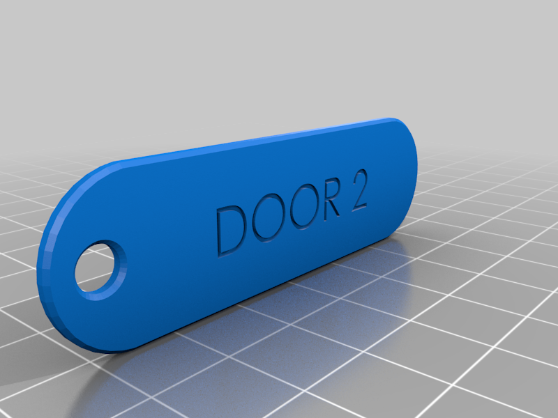 Free 3D file Braille Lang. Key Tags・3D printer model to download・Cults