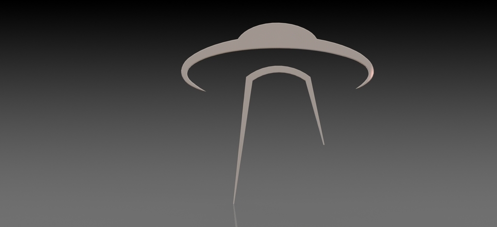 Free 3D file Just a UFO 🛸・3D printer design to download・Cults