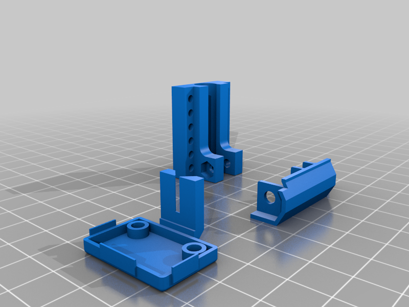 Free 3D file Prusa i3 adjustable spring loaded z-axis opto endstop ...