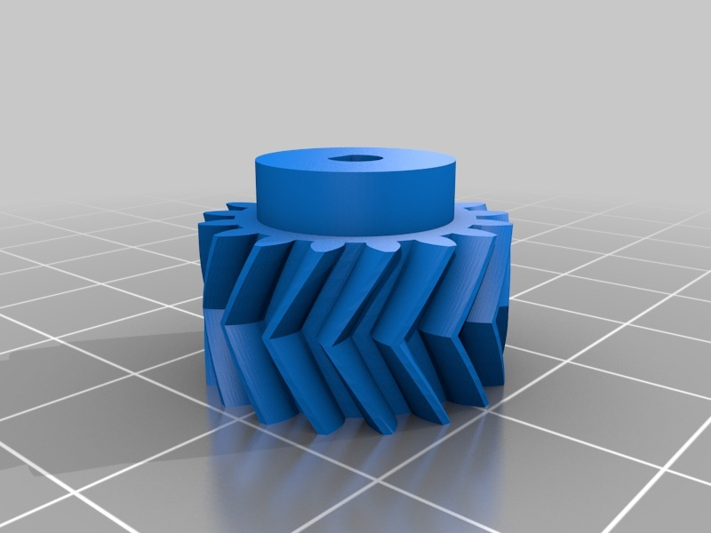 Free 3D file Open RC Truggy central diff herringbone spur gear ...