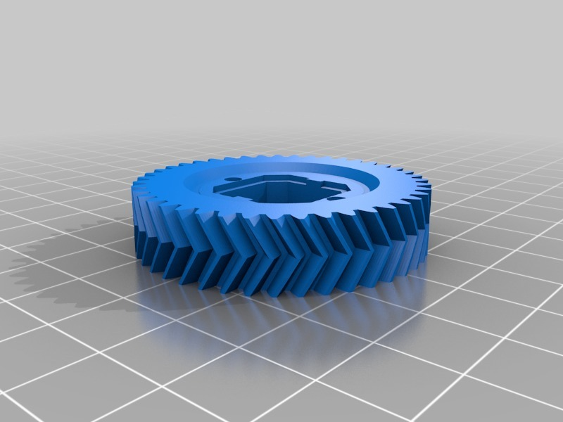 Free 3D file Open RC Truggy central diff herringbone spur gear ...