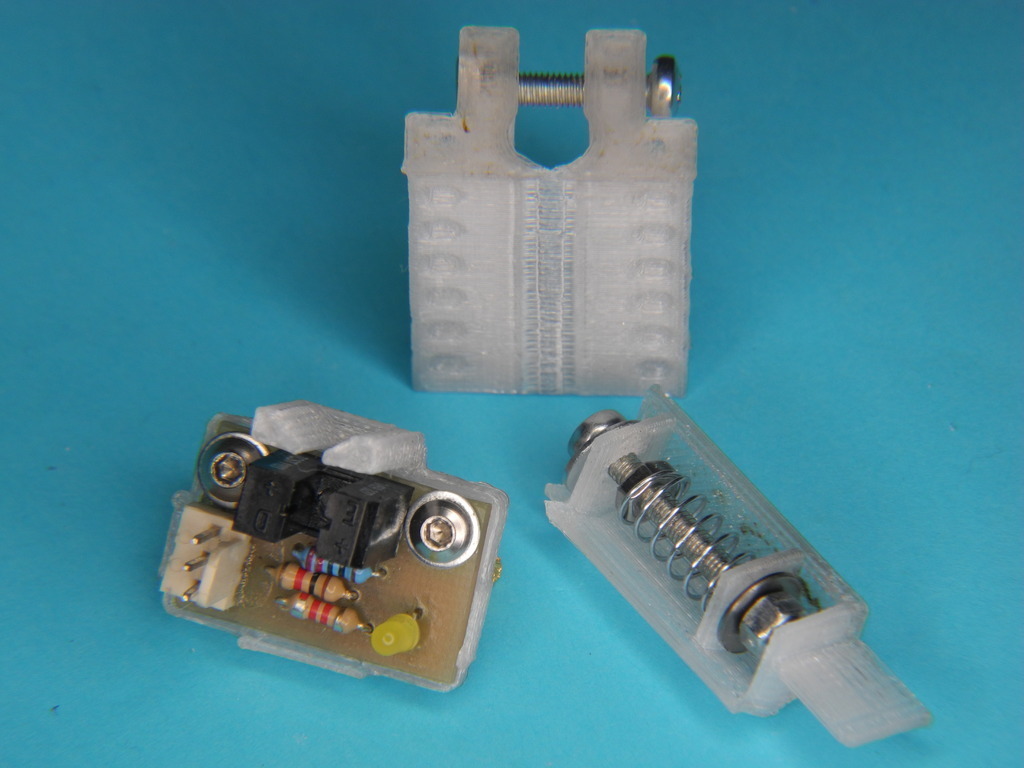 Free 3D file Prusa i3 adjustable spring loaded z-axis opto endstop ...