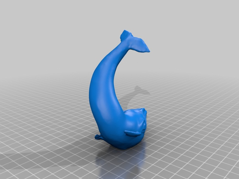 Free 3D file whale・3D printing idea to download・Cults