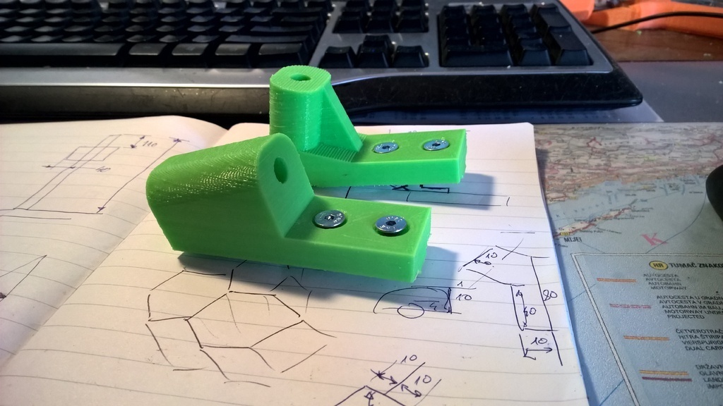 Free 3D file K8200 stiffeners・3D printable object to download・Cults