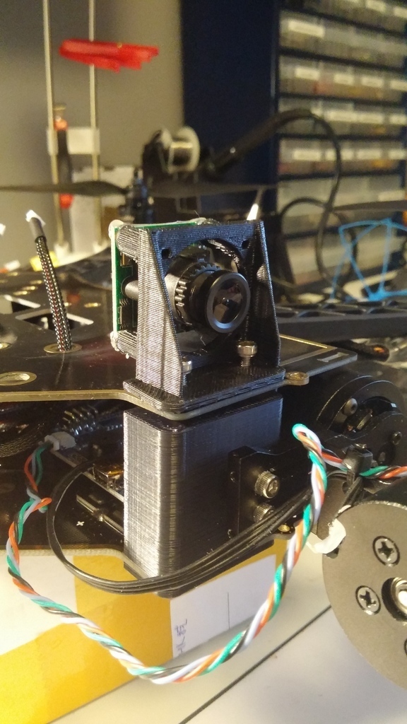 Free 3D file Diatone White Sheep BGC Front facing gimbal and FPV cam ...