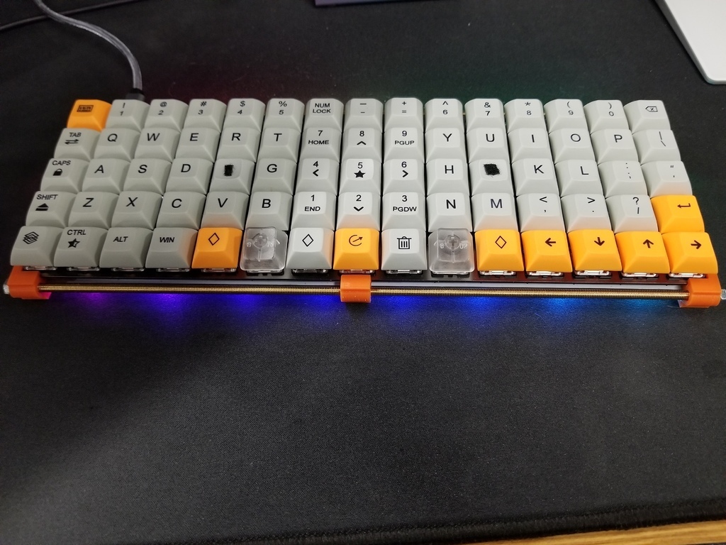 Free 3D file Massdrop 75 Ortholinear Keyboard Minimialist Case/Frame ...