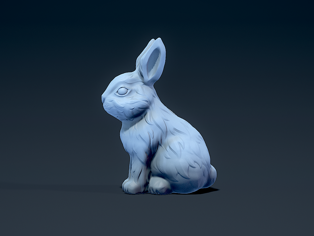 Free STL file Rabbit 🐇・3D print design to download・Cults