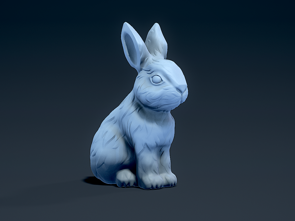 Free STL file Rabbit 🐇・3D print design to download・Cults